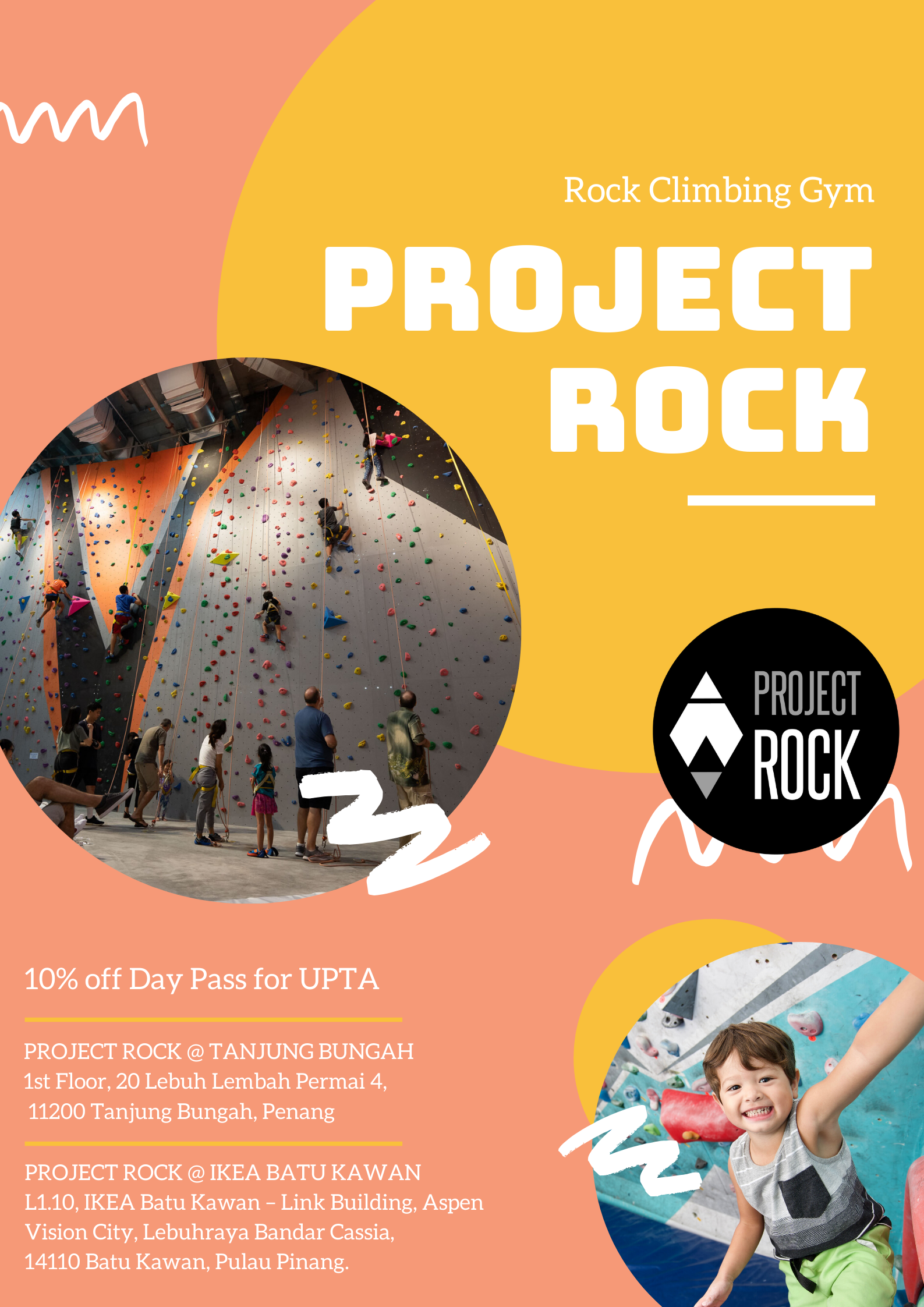 UPTA Privilege Program – Project Rock